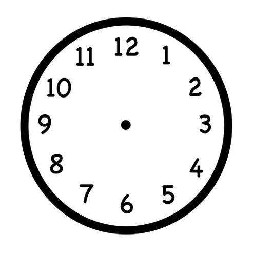 Clock Faces (5 Options) – Lovely Little Lil